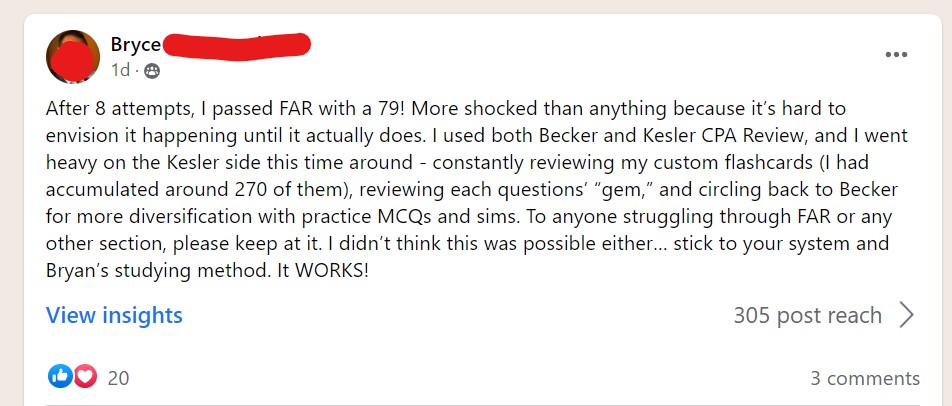 Failed A CPA Section? Here's How To Recover, Retake & Pass (2024 Tips)